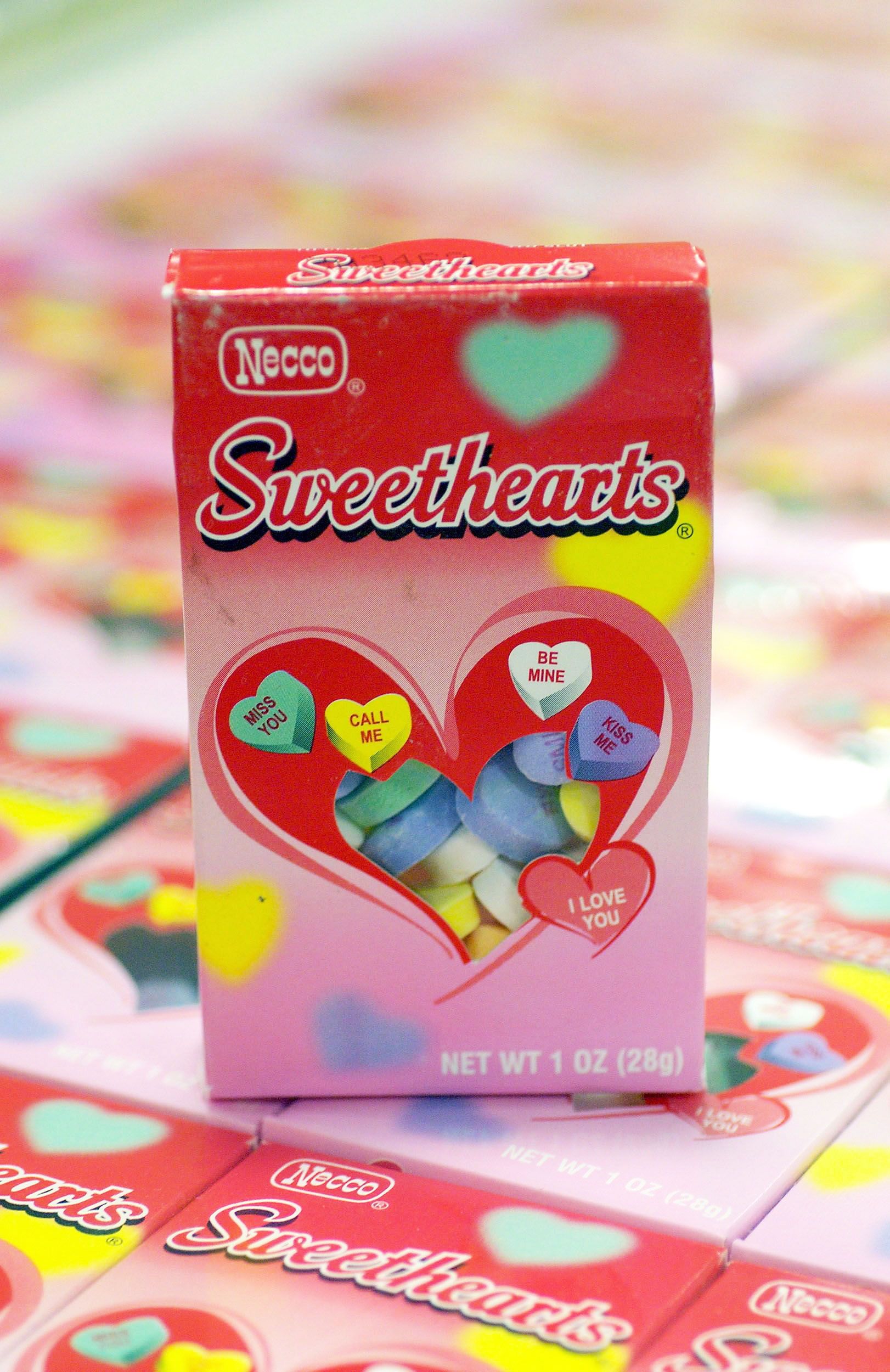Candy Heart Sayings Box