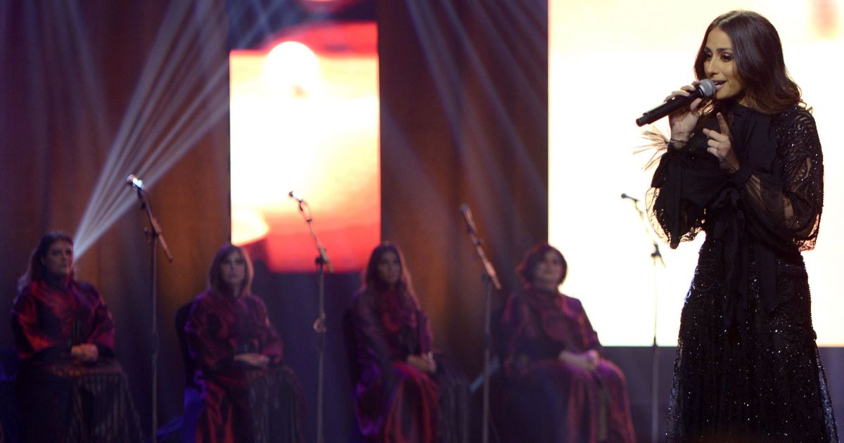 Saudi Arabia Hosts Concert By Female Singer Hiba Tawaji