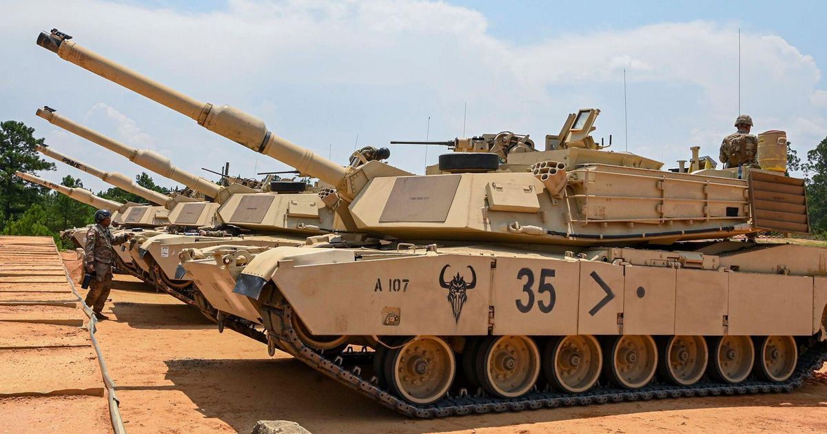 U.S. Tanks Are on Their Way to Fight Russians in Ukraine
