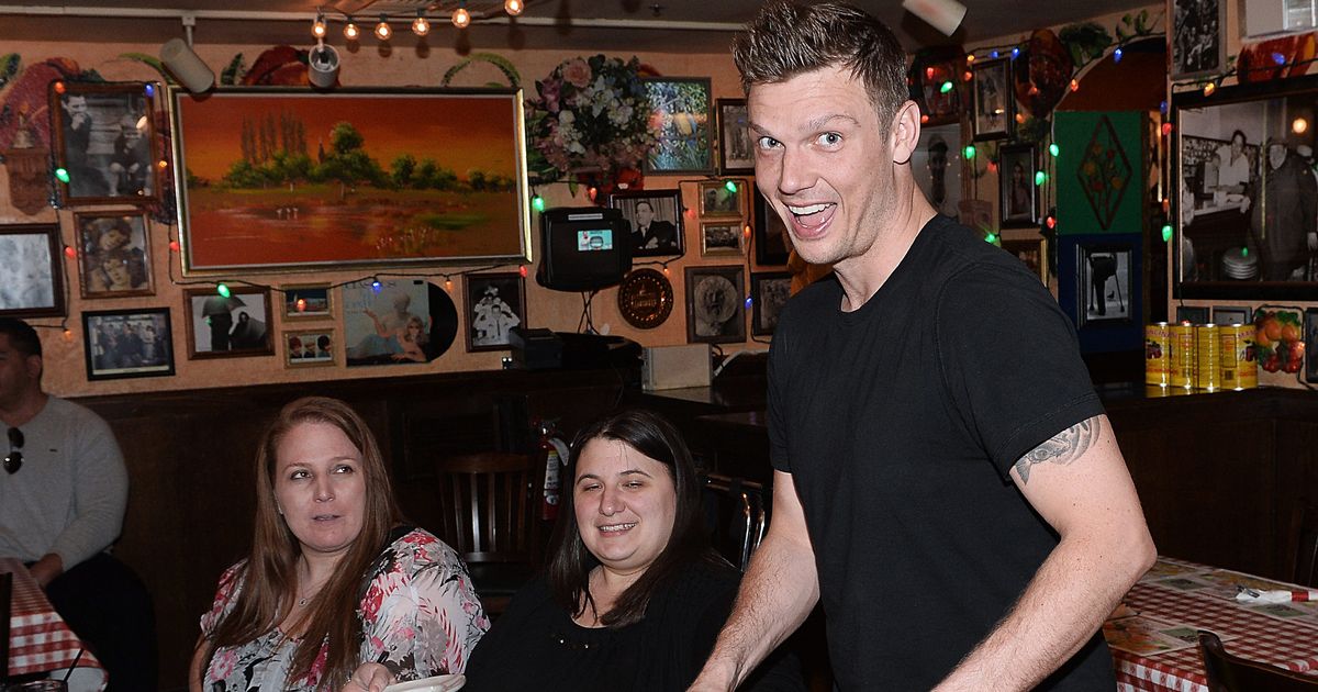 Nick Carter Took His 20 Fans Out to Lunch