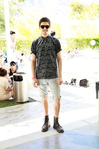 Street-Style From Coachella: Pool-Party Edition