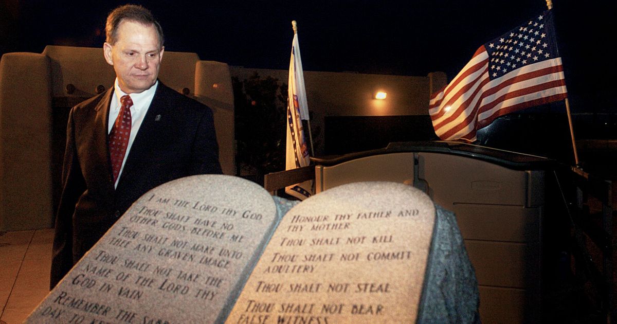 Alabama’s ‘Ten Commandments Judge’ Is Running for Senate