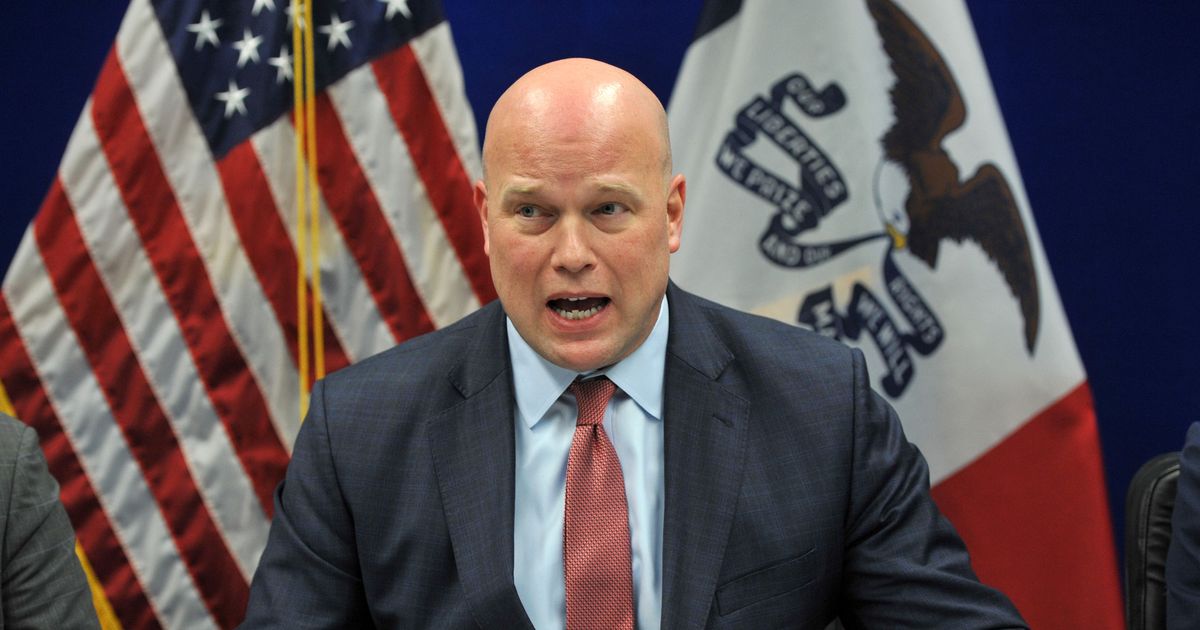 Trump Just Blurted Out the Real Reason He Hired Whitaker