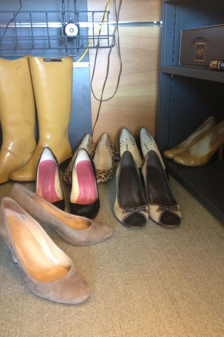 The Secret Shoes Beneath Every Woman’s Desk