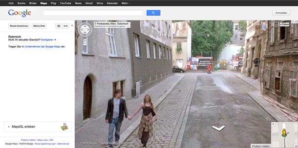 Google Street Scene Re-creates Classic Movie Moments