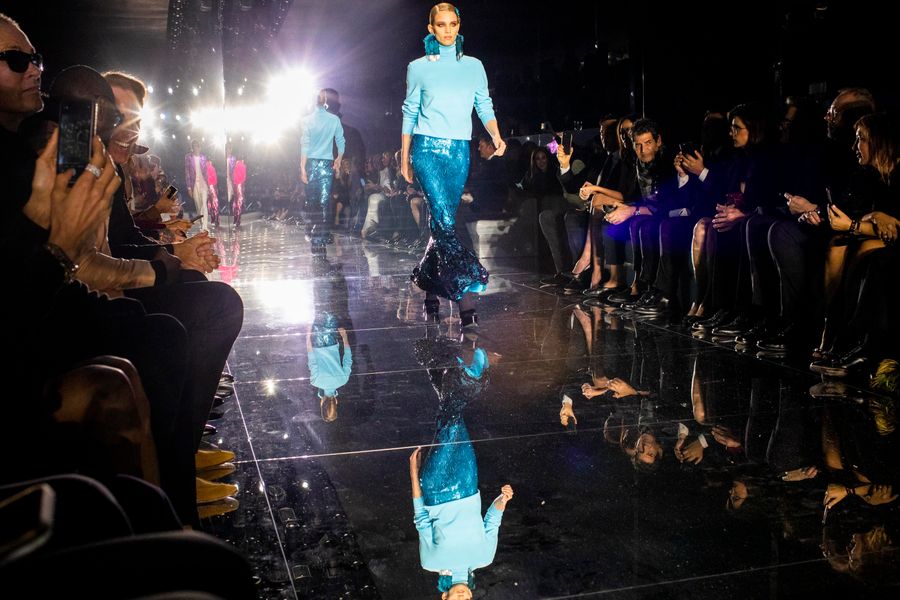 Inside Tom Ford’s Pre-Oscars Fashion Show