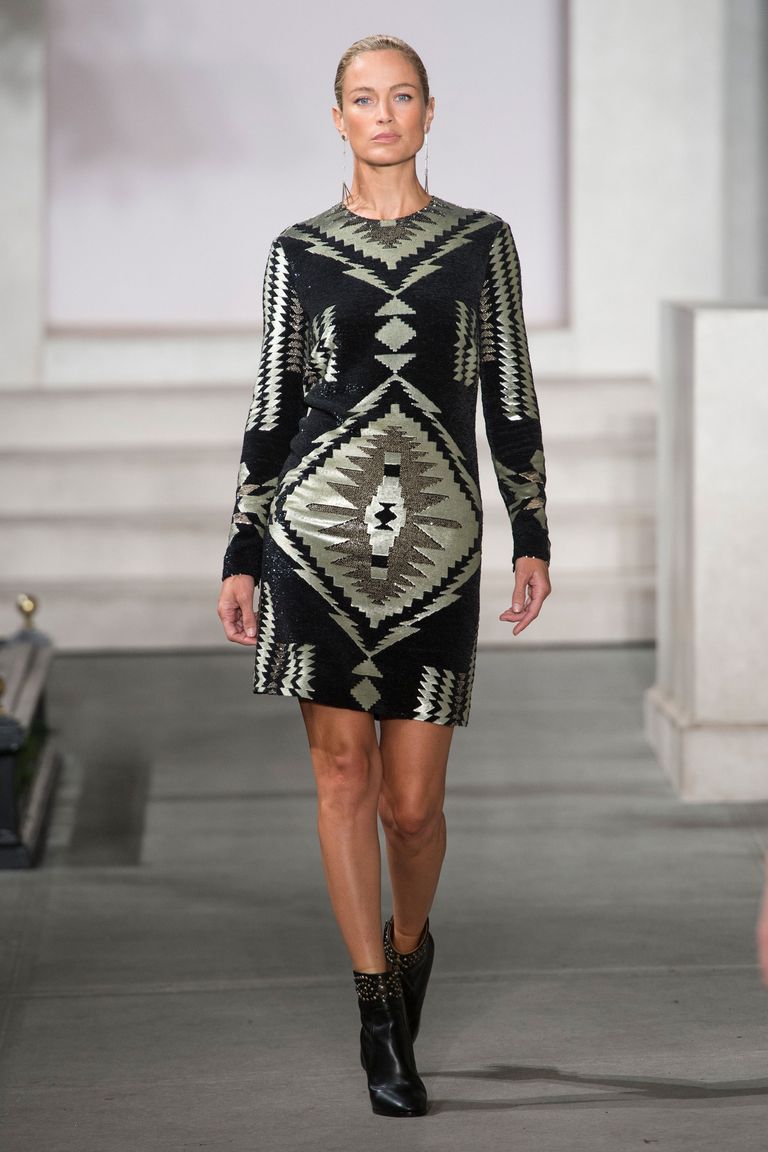 Older Models Walk at New York Fashion Week