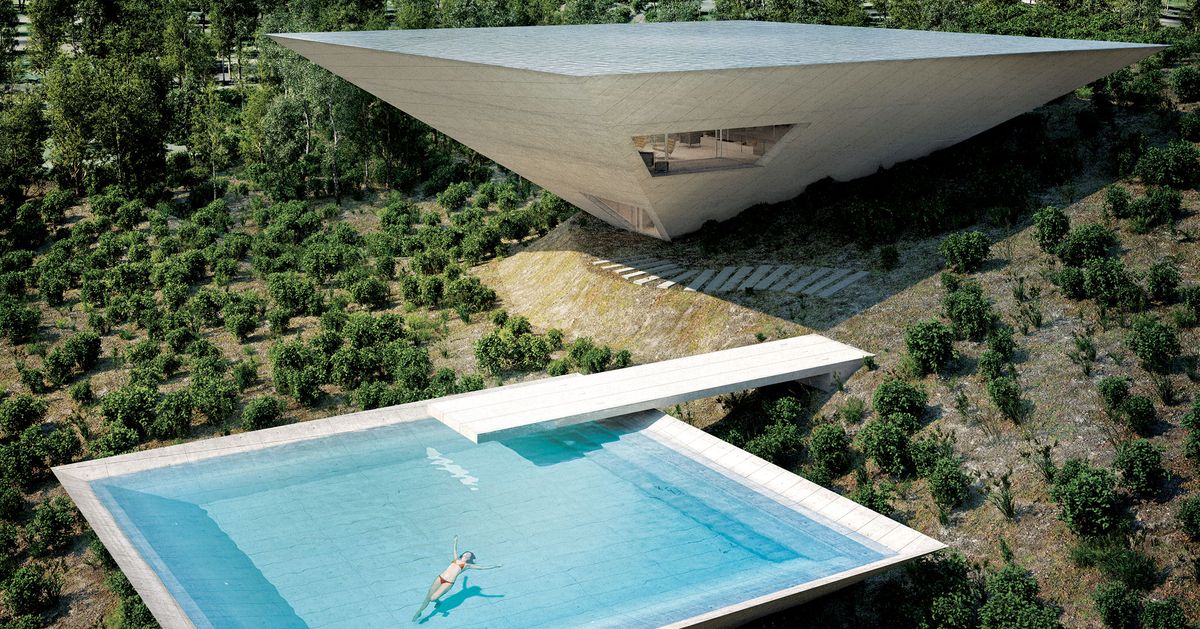 This Spanish House Has an Unusual Shape for a Good Reason