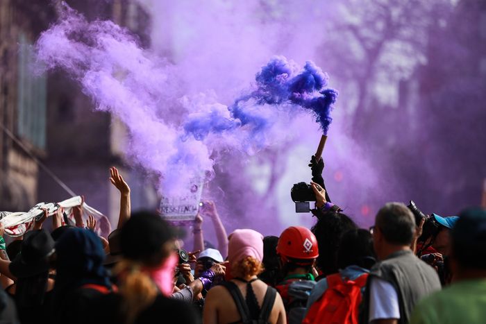 Thousands of Women Marched for International Women’s Day