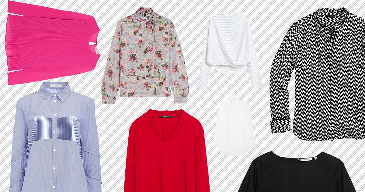 The Best Silk, Chiffon, and Cotton Blouses to Wear to Work