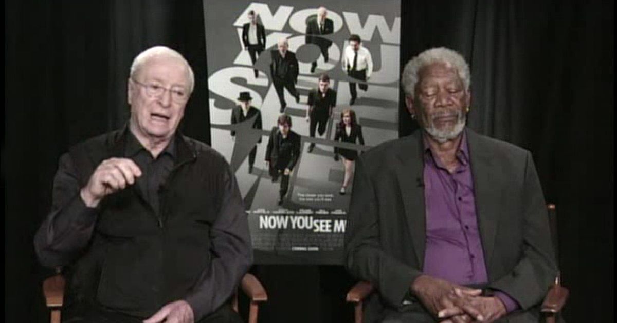 Don’t Mind Morgan Freeman, He’s Just Taking a Quick Mid-Interview Nap