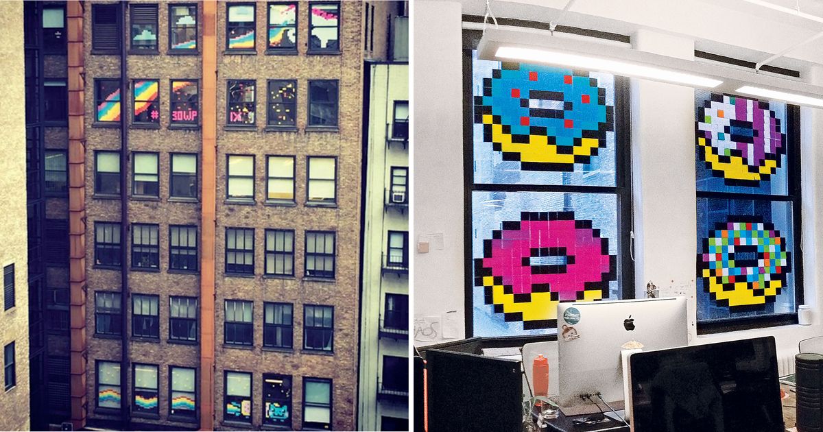 These Start-ups Had a Pretty Cool Post-It-Art War