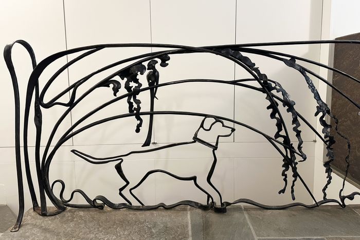 A Lenox Hill Townhouse With an Eccentric Sculptural Railing