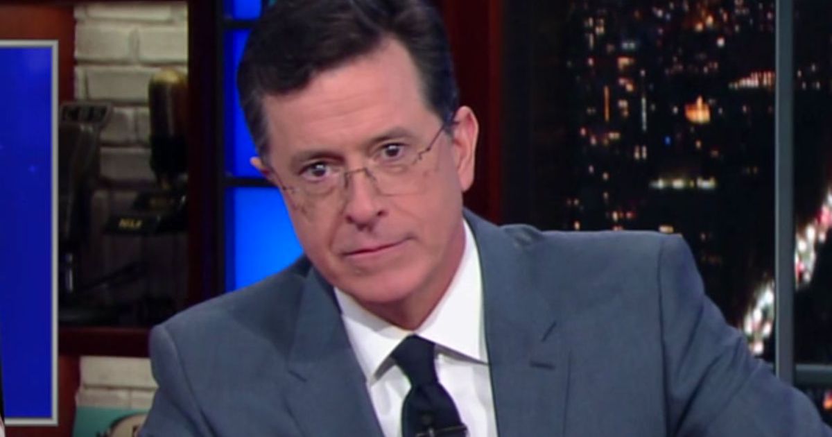Stephen Colbert Points Out the Failed Metaphor of the Bernie Sanders ...