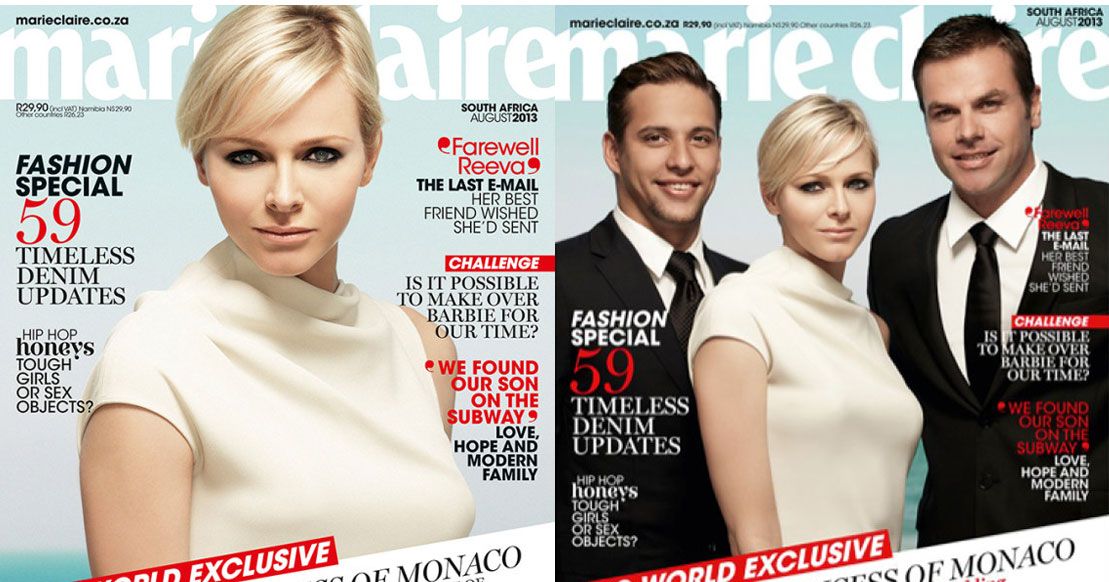Princess Charlene Covers Marie Claire