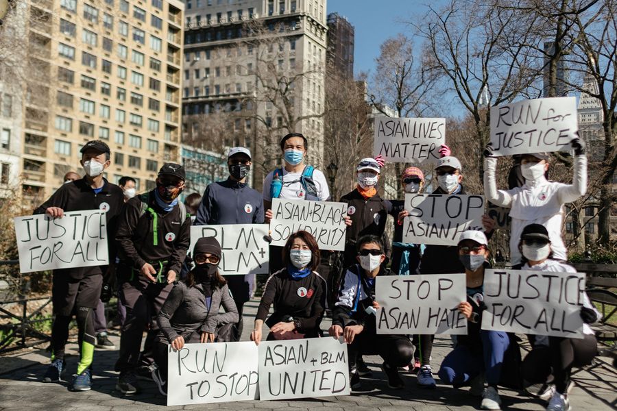 Photographs: New York City Black and Asian Solidarity March