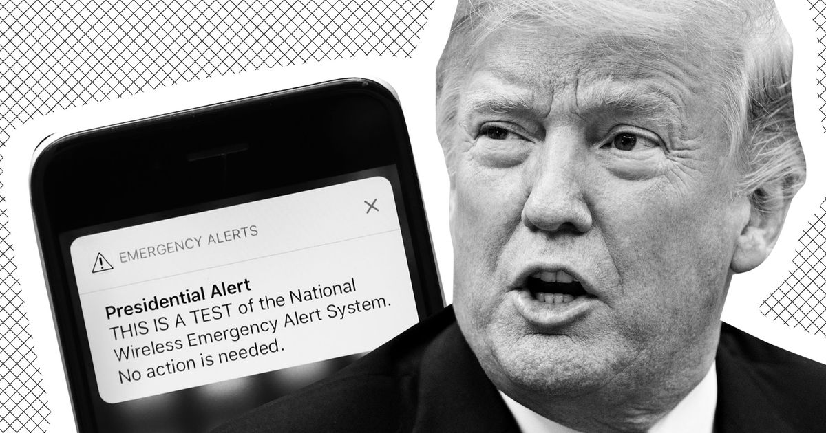 The Funniest Reactions to Trump’s Presidential Alert Text