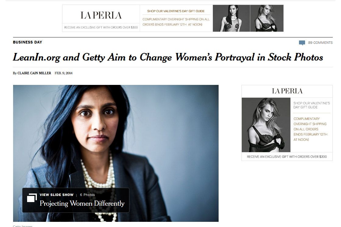 Q&A: The Curator of Lean In’s Feminist Stock Photos