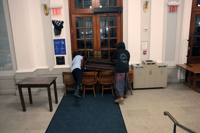 Columbia’s Hamilton Hall Takeover: Photos From Inside