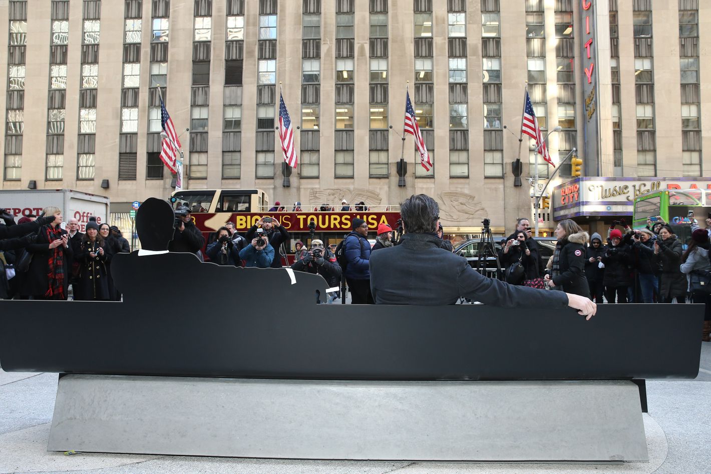 Take a Seat Next to ‘Don Draper’ on the New Don Draper Bench in ...