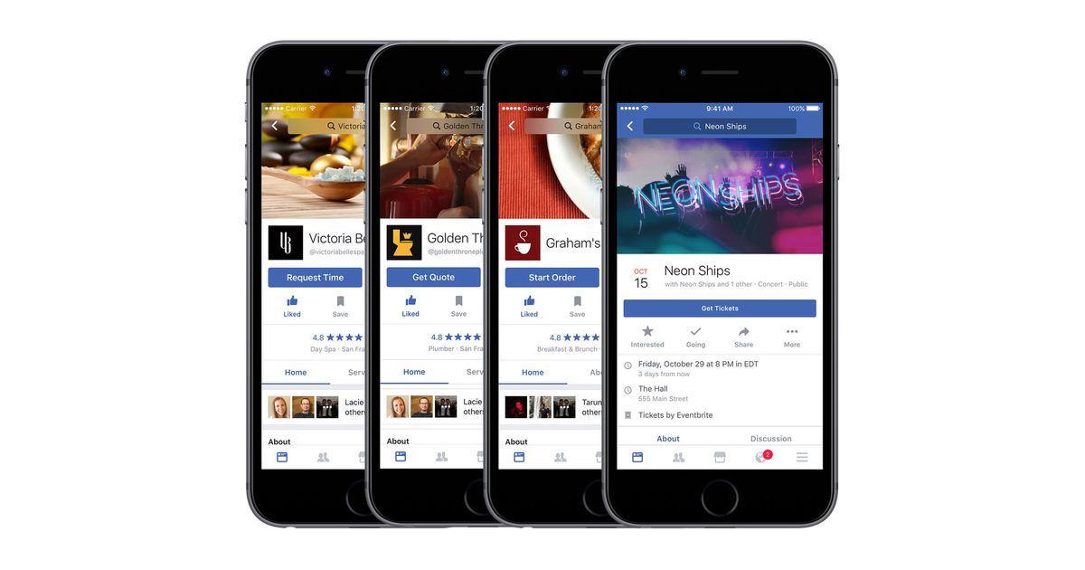 Facebook Launches Food-Delivery Service