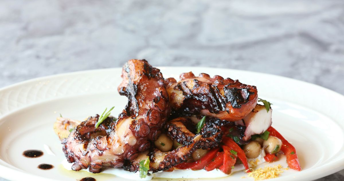 What to Eat at MP Taverna, Now Serving Octopus and Greek Paella in Astoria