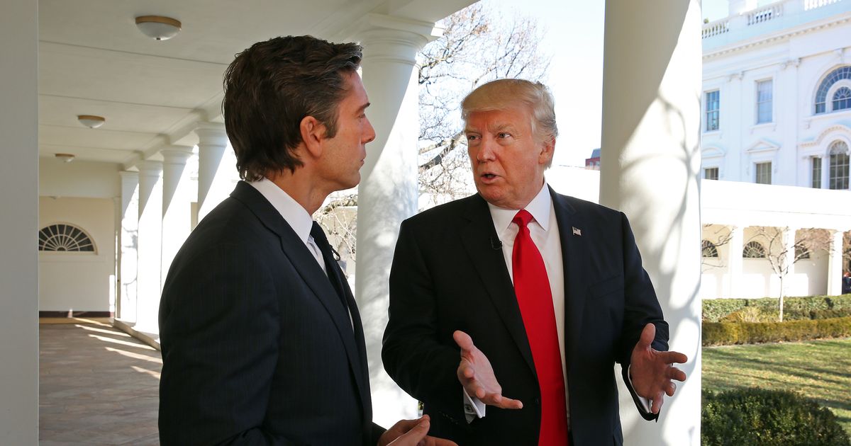 Bizarre Moments From Trump’s First TV Interview As President