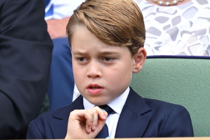 Little Businessguy Prince George Wore a Suit to Wimbledon