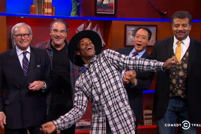 An Annotated List of Every Single Person Who Sang in the Colbert Finale ...