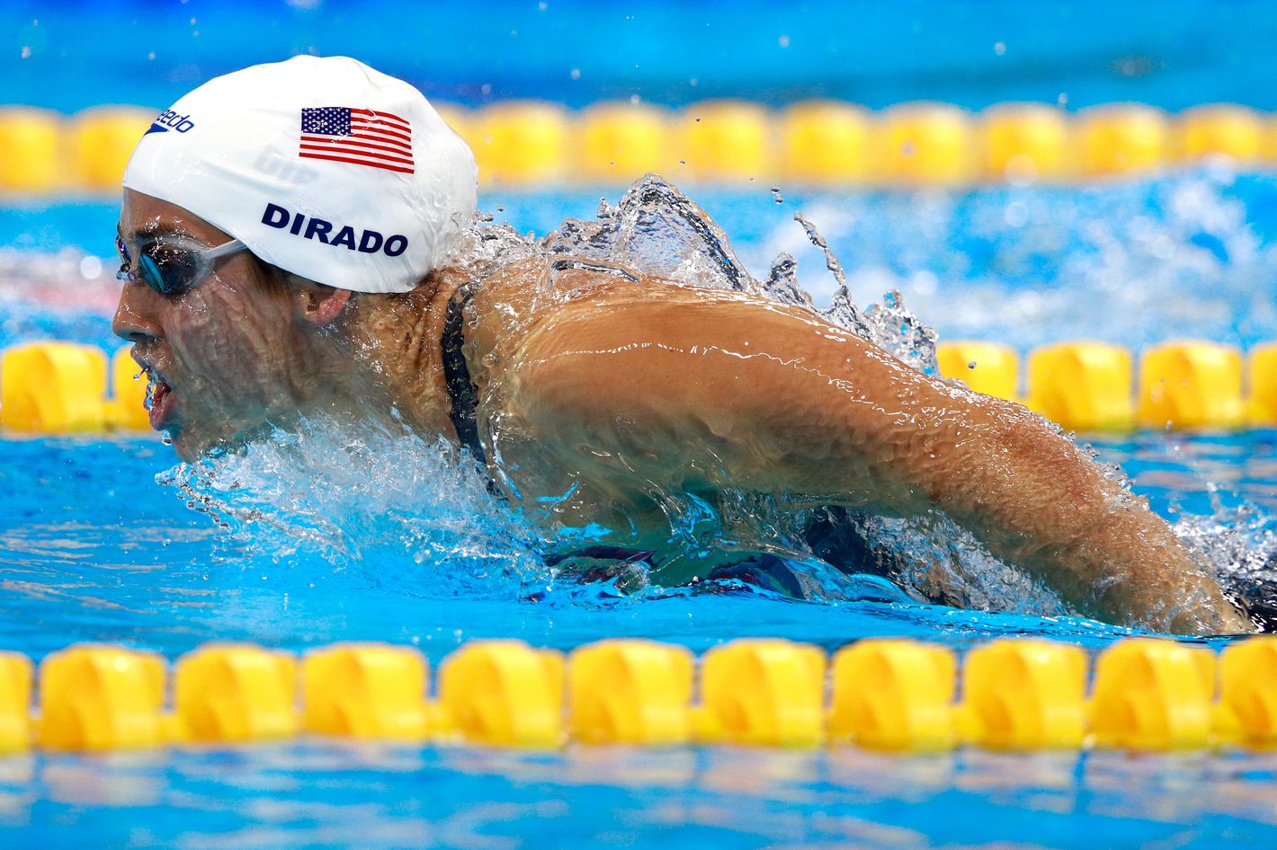 A Different View of Olympic-Champion Swimmers