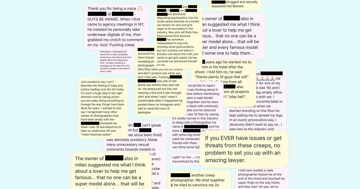 Fashion’s #MeToo Movement Is Loudest on Instagram