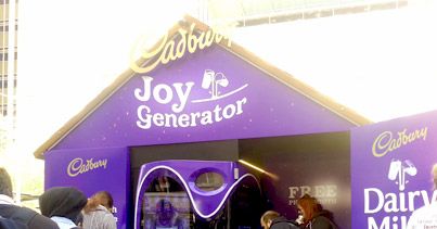Cadbury Unveils Facebook-Powered Chocolate Vending Machine