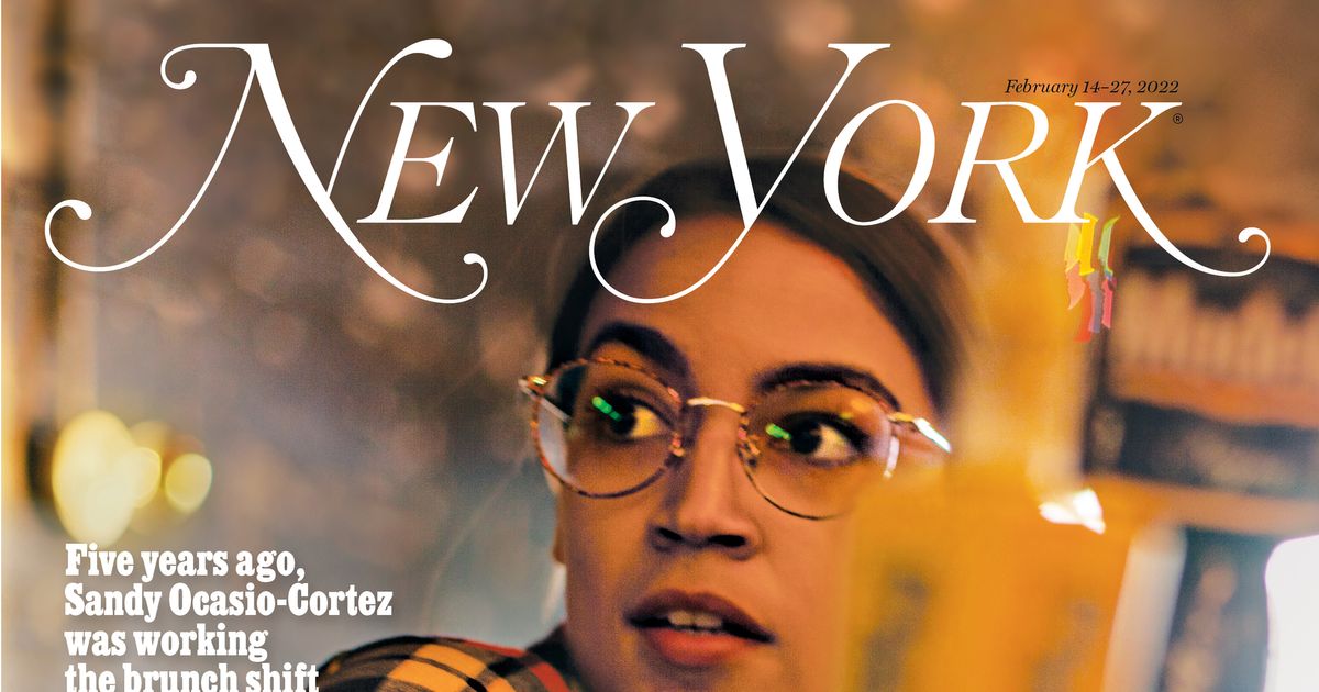 On the Cover﻿: AOC on one side, Euphoria on the Other -- New York Media ...
