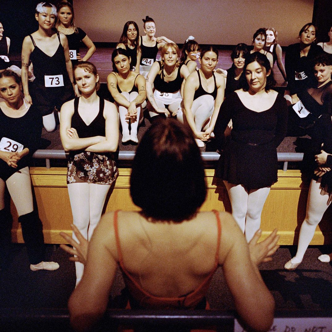 Backstage at the Balletcore Recital