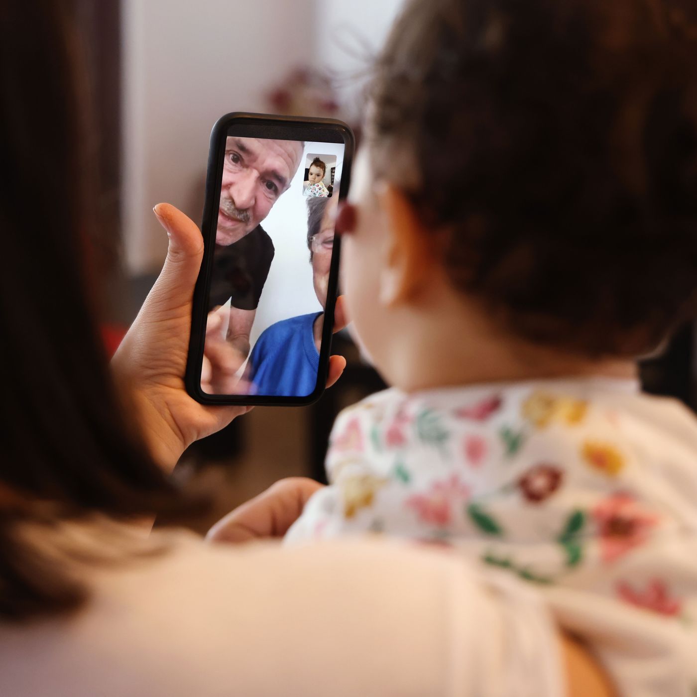 Baby Smiling On Facetime