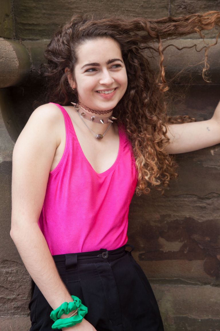 RISD Street Style: Wigs and Monochrome Outfits