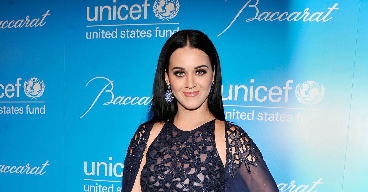 Katy Perry Goes Goth-Glam for the Holidays