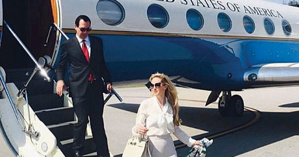 Steven Mnuchin and Louise Linton, Mascots of Trump ‘Glamour’
