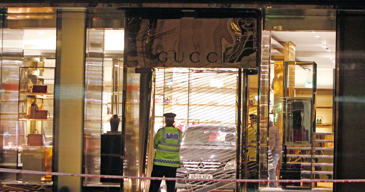 Thieves Rob Gucci With a Mercedes, Escape in an Audi
