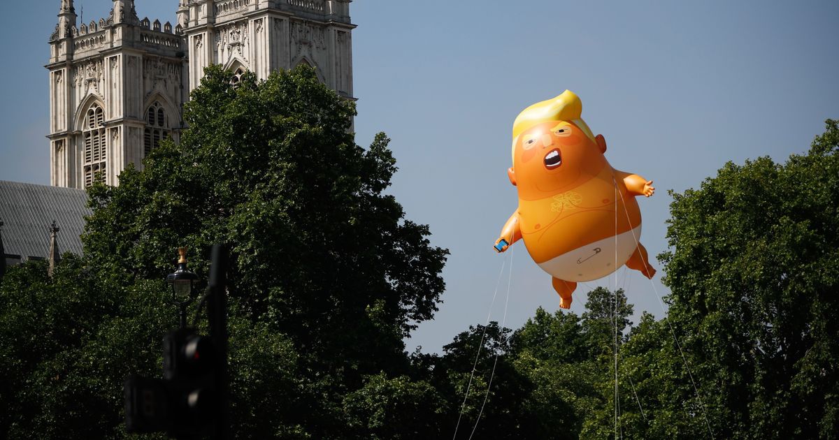 Don Jr. Is Ready to Laugh About the ‘Trump Baby’ Balloon