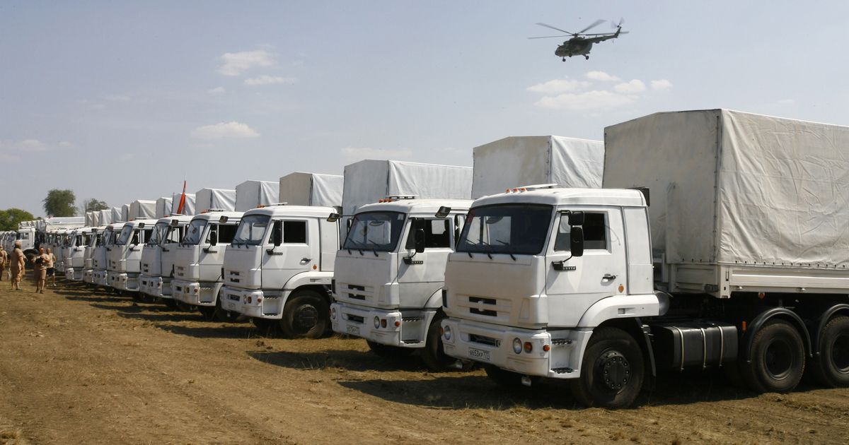 Russia’s Aid Convoy Apparently Was a Trojan Horse After All