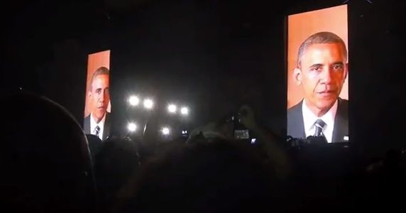 President Obama Introduced Jay-Z in Philly Last Night