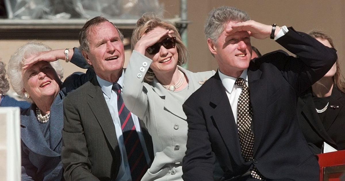 2016 Is the Latest Bump in the Long Clinton-Bush Friendship