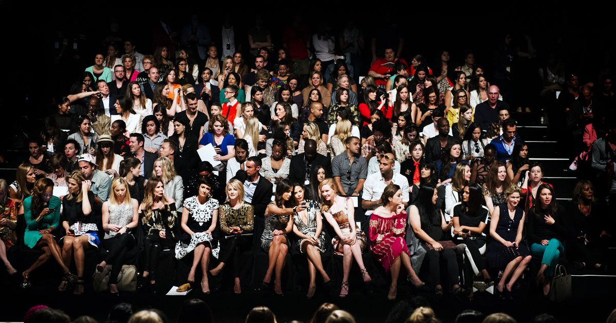 Seen at Fashion Week: Apparitions in the Crowd
