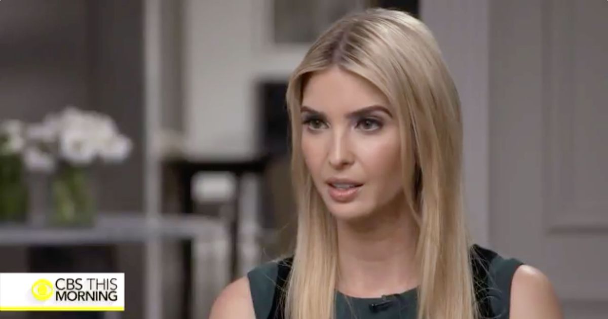 Ivanka Trump on Complicit’ Accusations CBS Interview