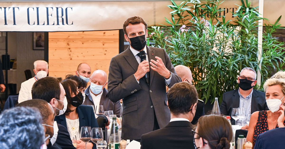 French President Emmanuel Macron Gets Slapped in the Face