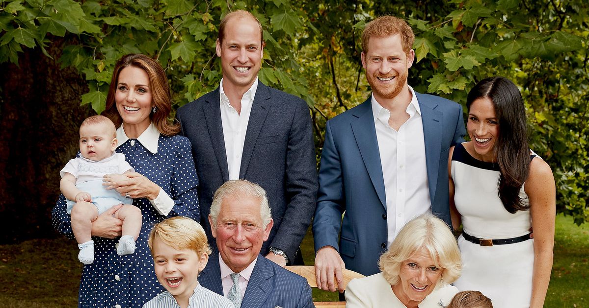 Meghan Markle Laughs in New Royal Family Portrait