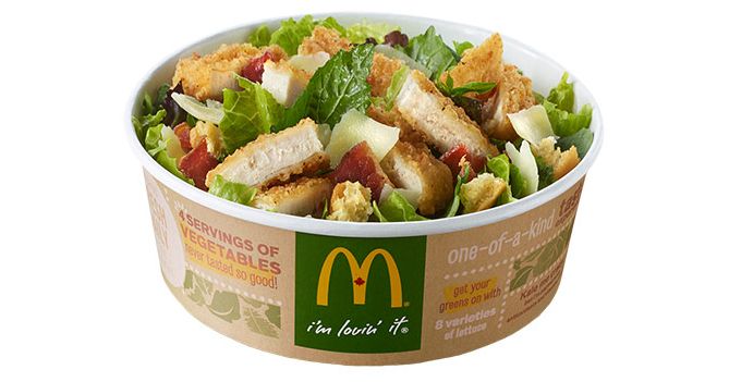 McDonald’s New Kale Salad Has More Calories Than a Big Mac