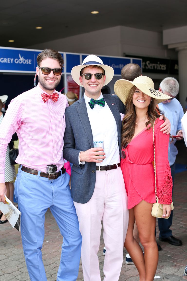 Kentucky Derby Street Style: Peacock Plumage and Bow Ties
