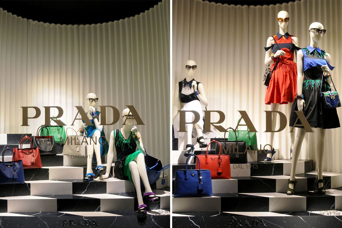 First Look: A Prada Spring Has Sprung at Saks